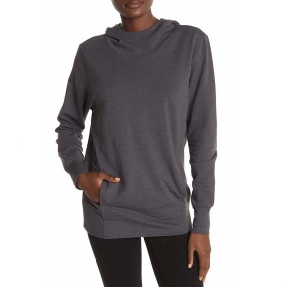 Zella | Tops | Zella Pike Pullover Gray Hooded Sweatshirt | Poshmark